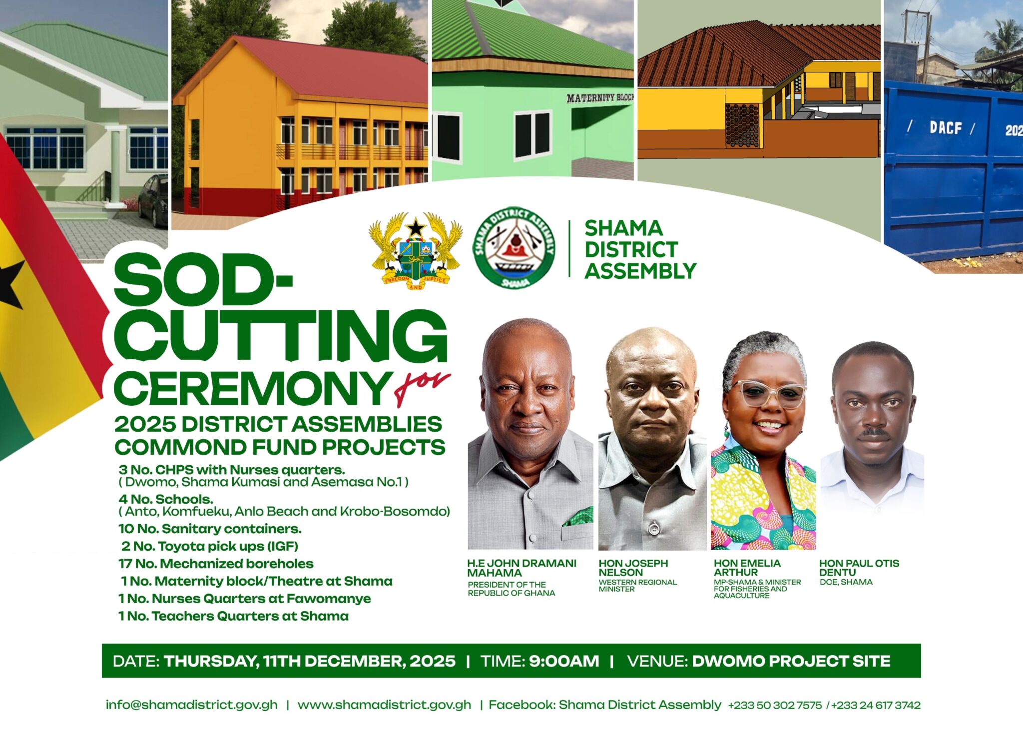 Shama District Assembly – Development is our priority